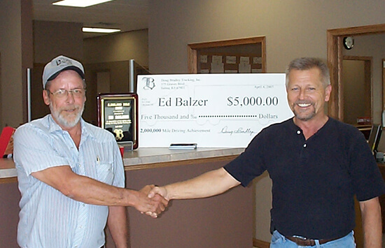 Driver Awards - Doug Bradley Trucking